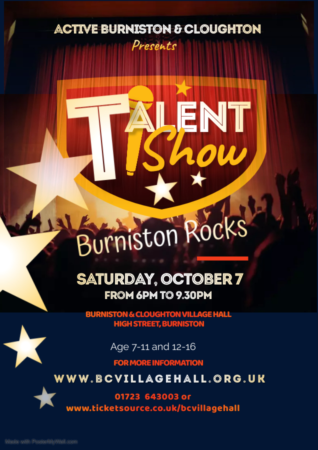 What's On - Burniston & Cloughton Village Hall